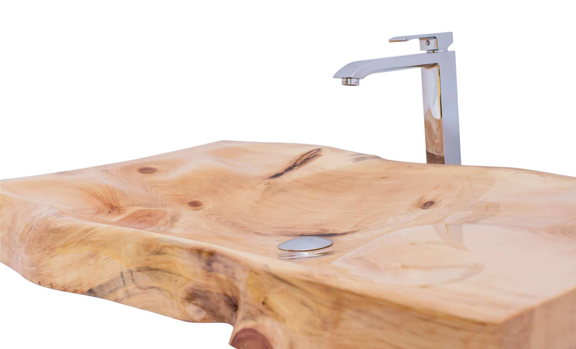 Swan cedar sink · Logotowood