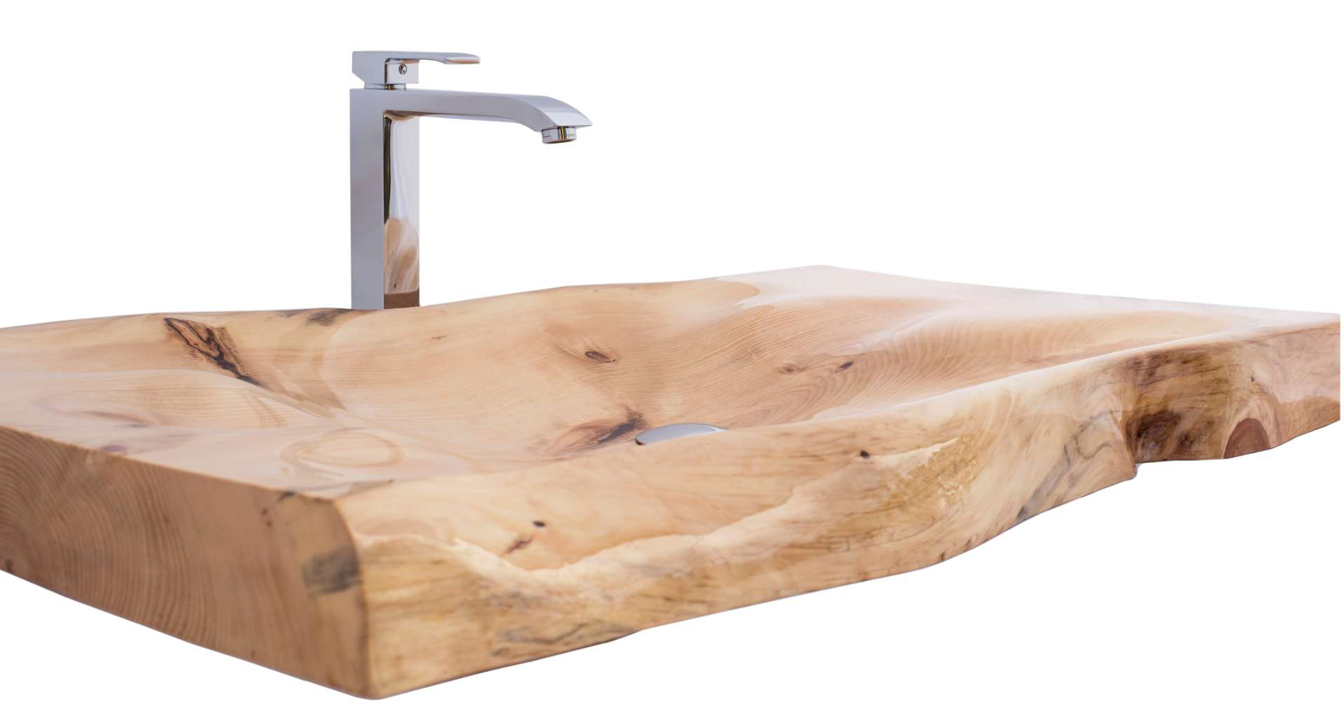 Swan cedar sink · Logotowood